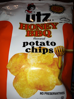 French Fry Diary: French Fry Diary 255: Utz Honey BBQ Potato Chips