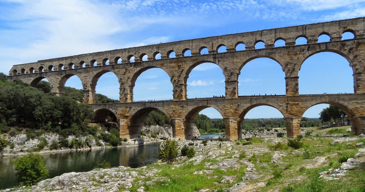 The Happy Pontist: French Bridges: 7. Pont du Gard