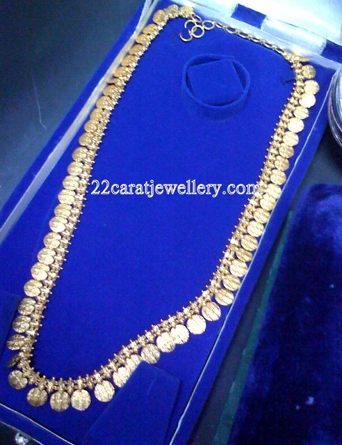 Gold Traditional Kasula Paeru (kasu Maalai, Kasu Mala) Gallery ...