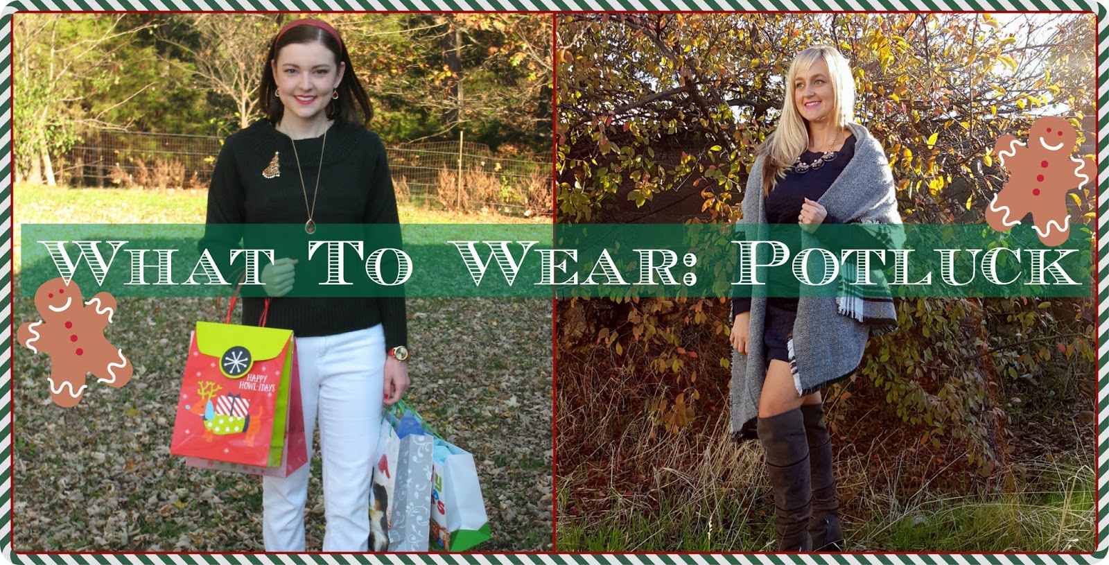 Erica's Fashion & Beauty: What To Wear: Holiday Potluck Dinner