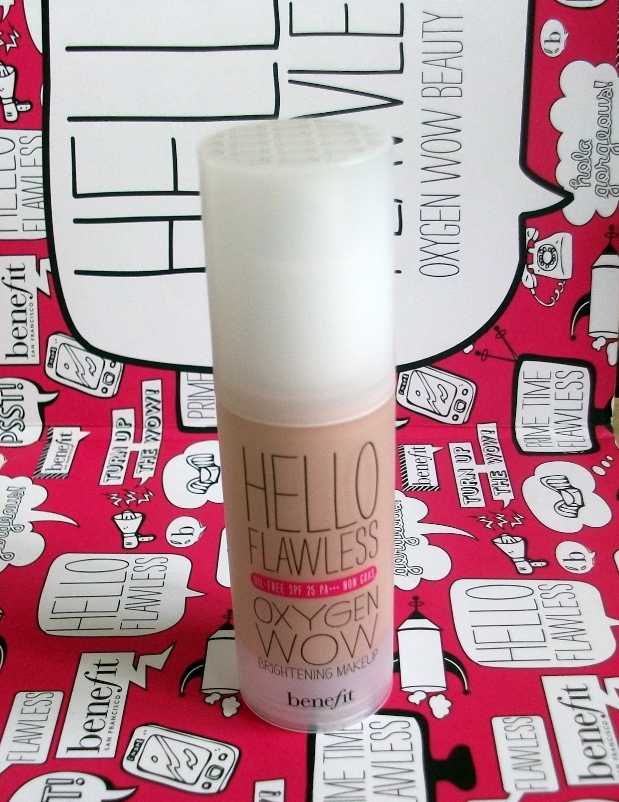 GemSeren UK Beauty Blog: Benefit Hello Flawless Oxygen Wow Liquid ...