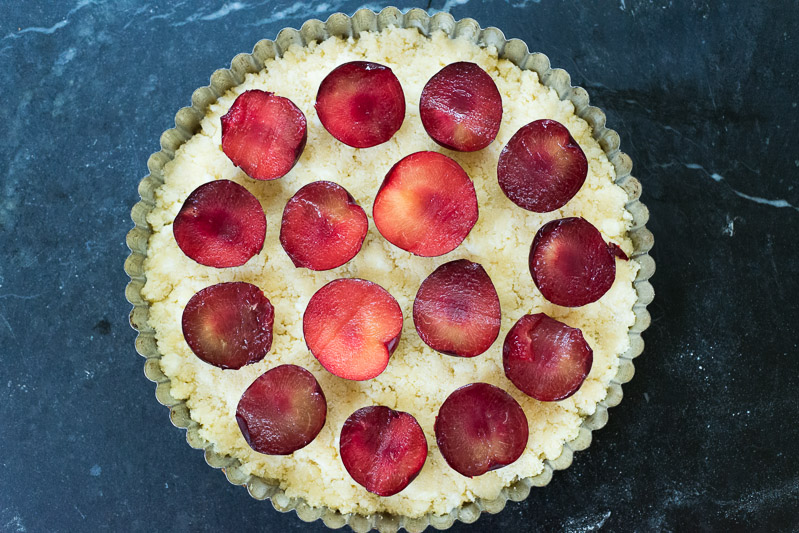 Rustic Plum Tart