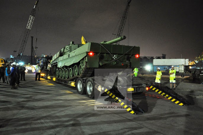 Tank Leopard tiba di Indonesia | asalcoretHolic
