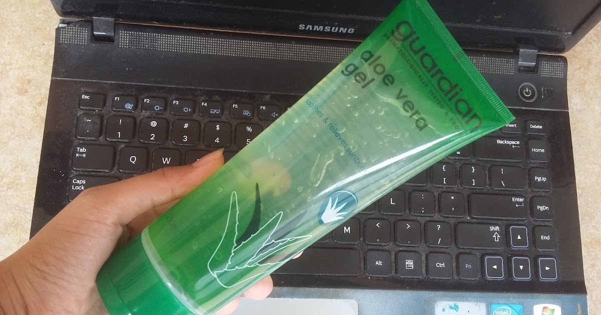Behind Lappy: Guardian Aloe Vera Gel [Review]