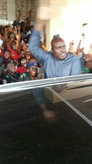 Photos: James Ibori arrives his hometown, Oghara in Delta state