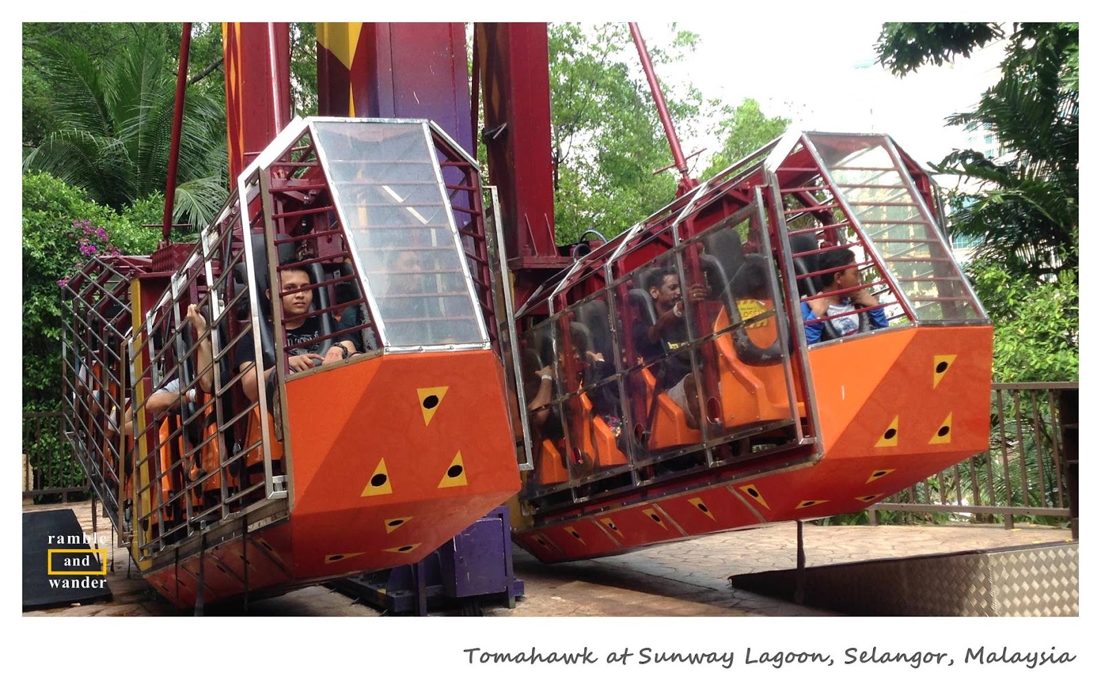 Malaysia: Top 5 Rides at Sunway Lagoon - Ramble and Wander
