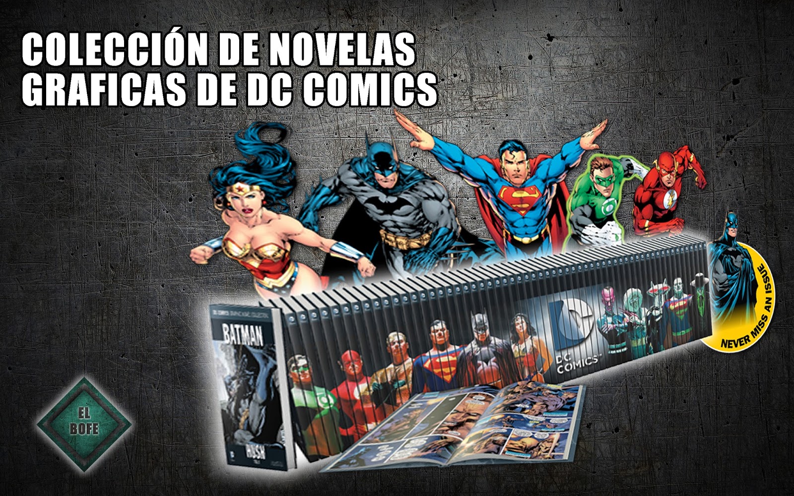 El Bofe: Colección de Novelas Gráficas de DC Comics llega al Perú