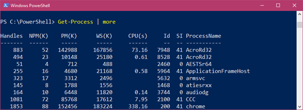 Mitesh Sureja's Blog: Get-Process cmdlet in PowerShell