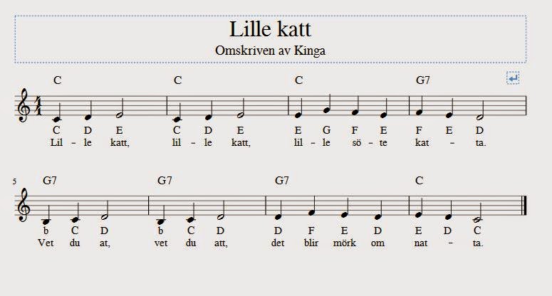 kilianmusik: Enkla noter för piano och gitarr