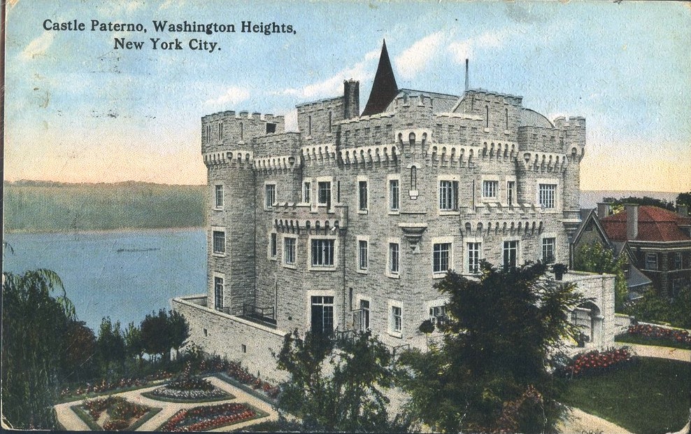 Daytonian in Manhattan: The Lost 1909 Paterno Castle -- 185th Street ...
