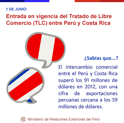 Blog institucional: Entra en vigencia el Tratado de Libre Comercio (TLC ...