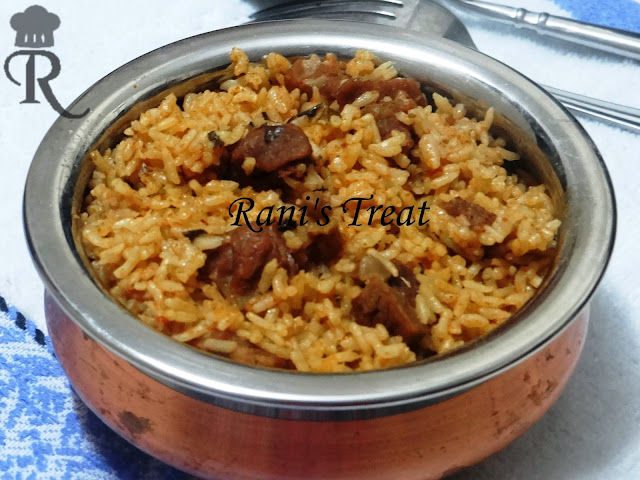 Rani's Treat: Mutton Biryani / Goat Biryani (Seeraga Chamba Mutton Biryani)