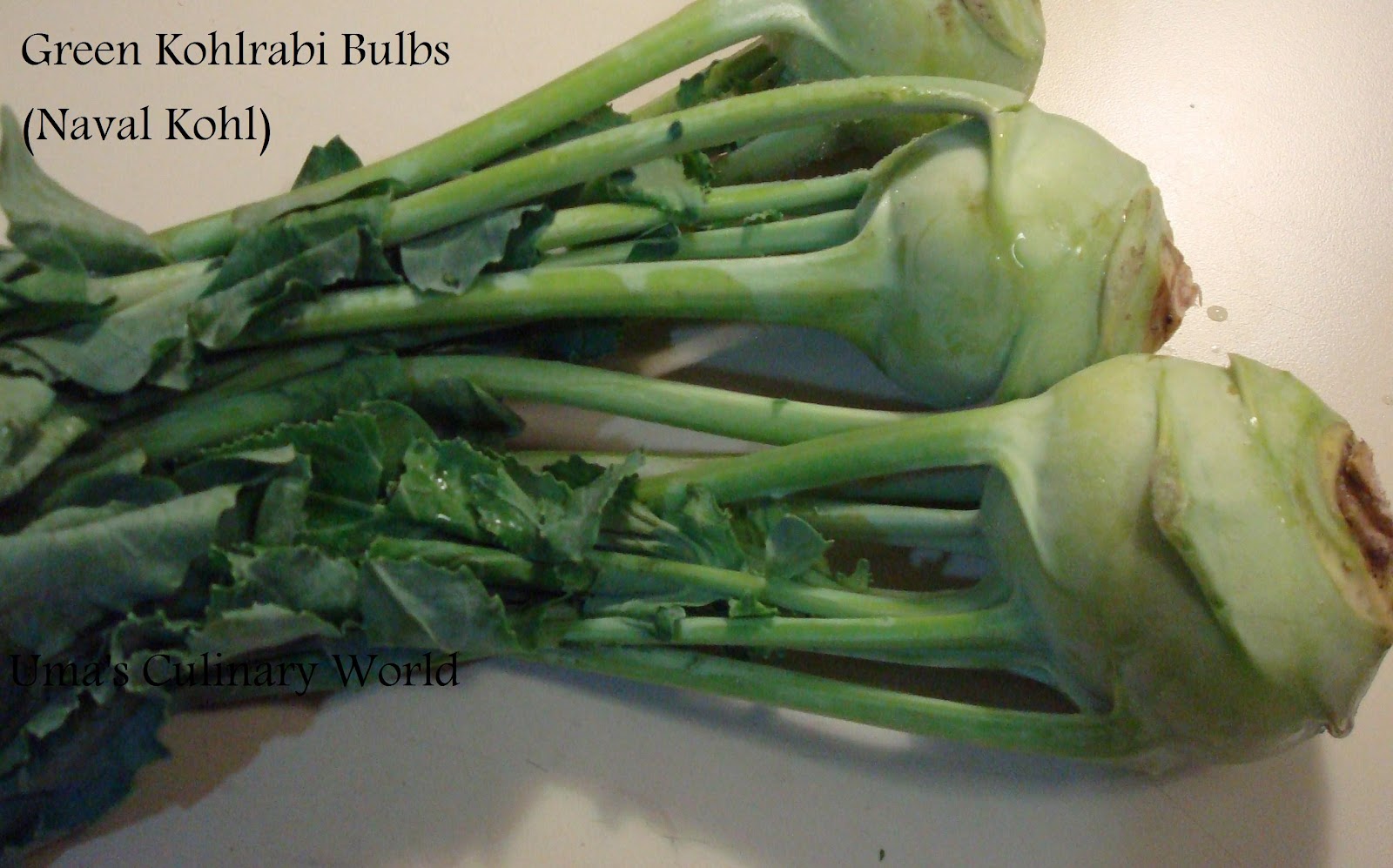 Naval Kol Bhaji / Kohlrabi Stir-fry