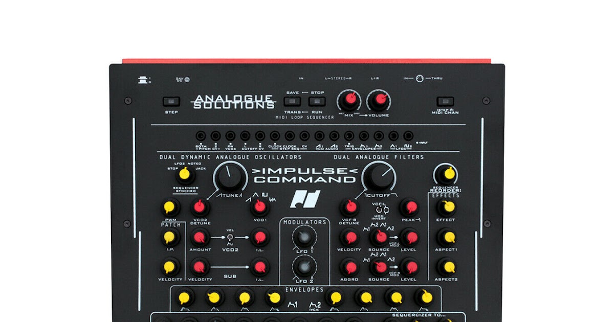 MATRIXSYNTH: Analogue Solutions Impulse Command Synth