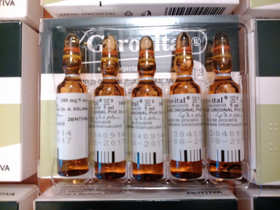 GEROVITAL H3 DR ANA ASLAN en ARGENTINA: Autentico GEROVITAL H3 Ampollas ...