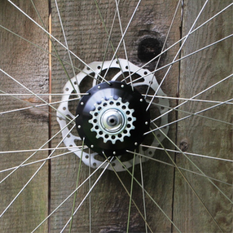 Cycle Monkey Wheel House: Cargo Bike: Salsa Gordo Rim on Rohloff Hub