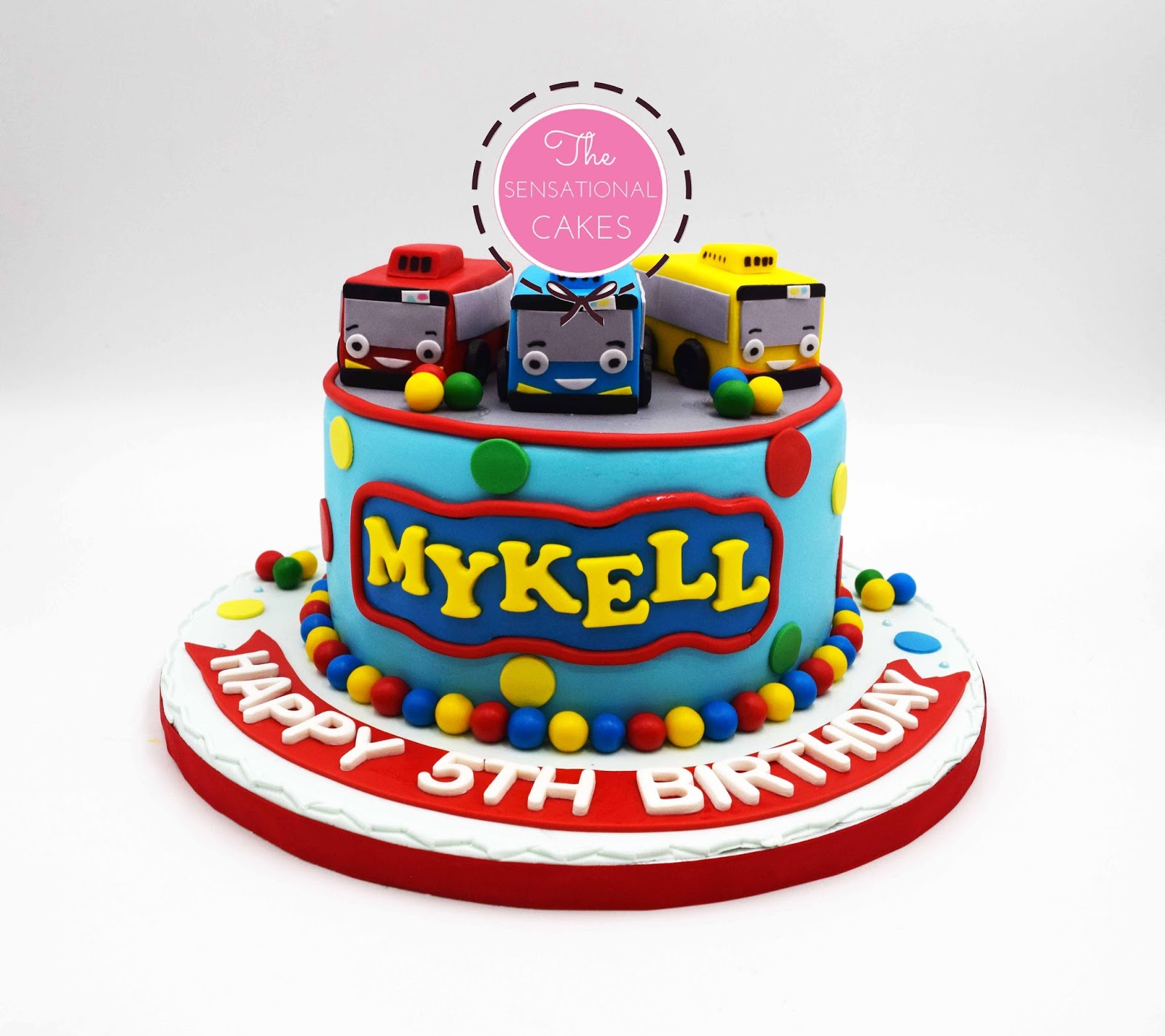 Tayo Bus Birthday Cake | The Cake Boutique