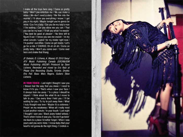 Encarte: Fefe Dobson - Joy (Digital Edition)