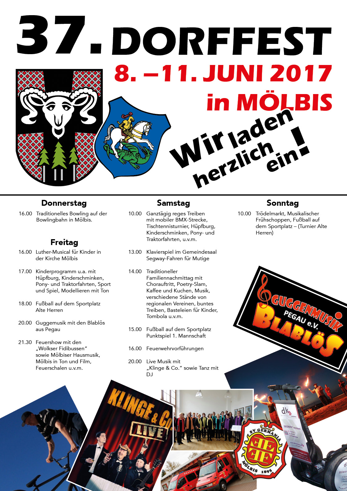 Dorfentwicklungsgesellschaft Mölbis e.V.: Dorffest 2017