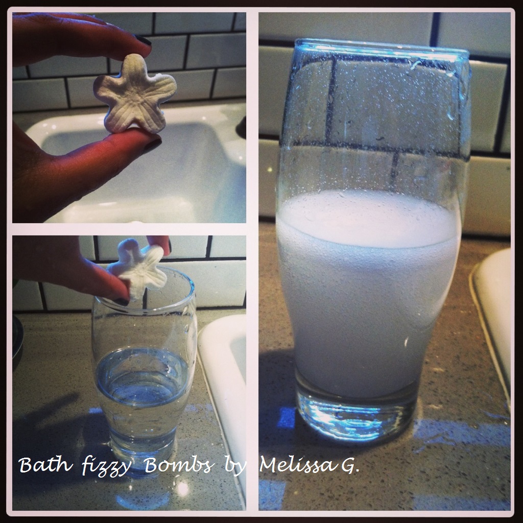 Natures Home Spa: Bath Fizzy Bombs by Melissa, from sunkist California