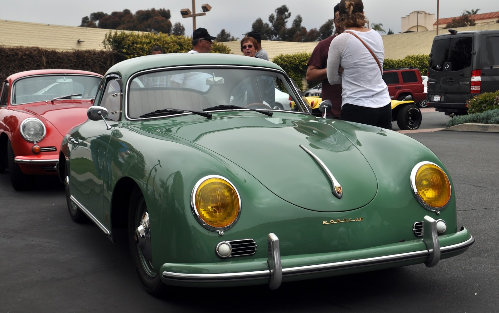 Just A Car Guy: Good looking Porsche 356, the headlight color is a ...