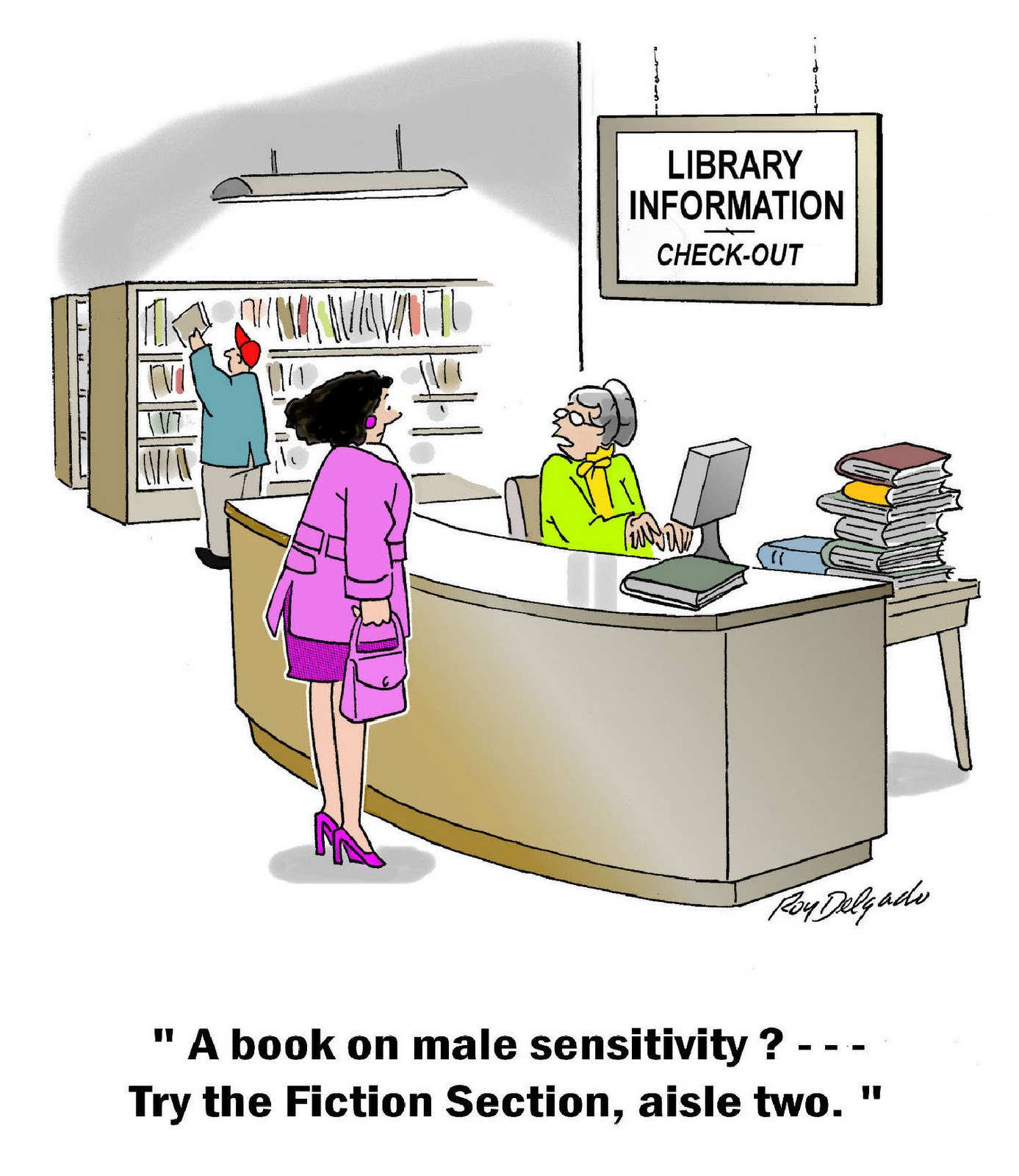 Plum Loco - Roy Delgado: 17374c - Cartoon of the Day - Roy Delgado