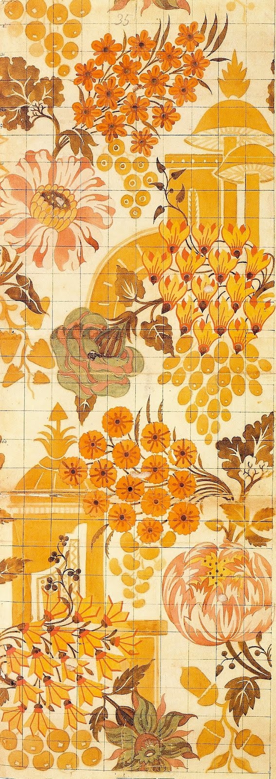 Art Quill Studio: Silk Designs of the 18th Century [1]ArtClothMarie ...