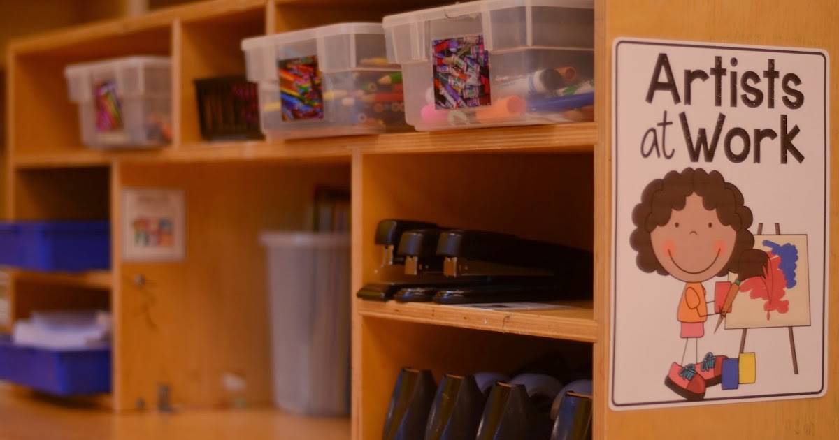 A Place Called Kindergarten: artists at work sign