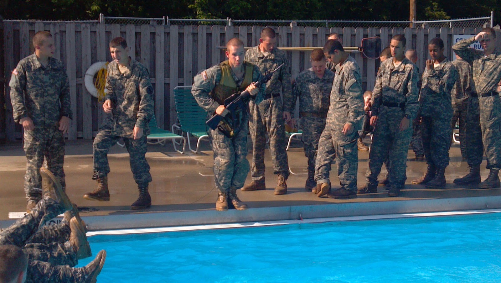 U.S. Army Cadet Corps: Cadets Get All Wet - Water Survival Training