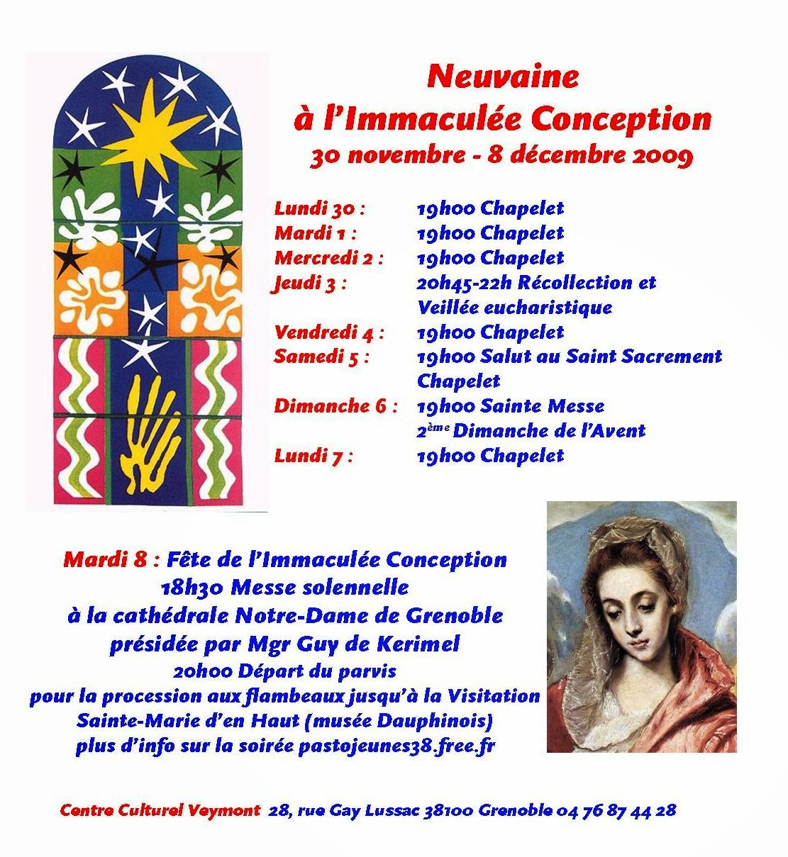 French Vocabulary Illustrated: neuvaine