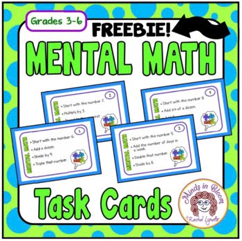 The Best of Teacher Entrepreneurs III: FREE MATH LESSON - “Mental Math ...