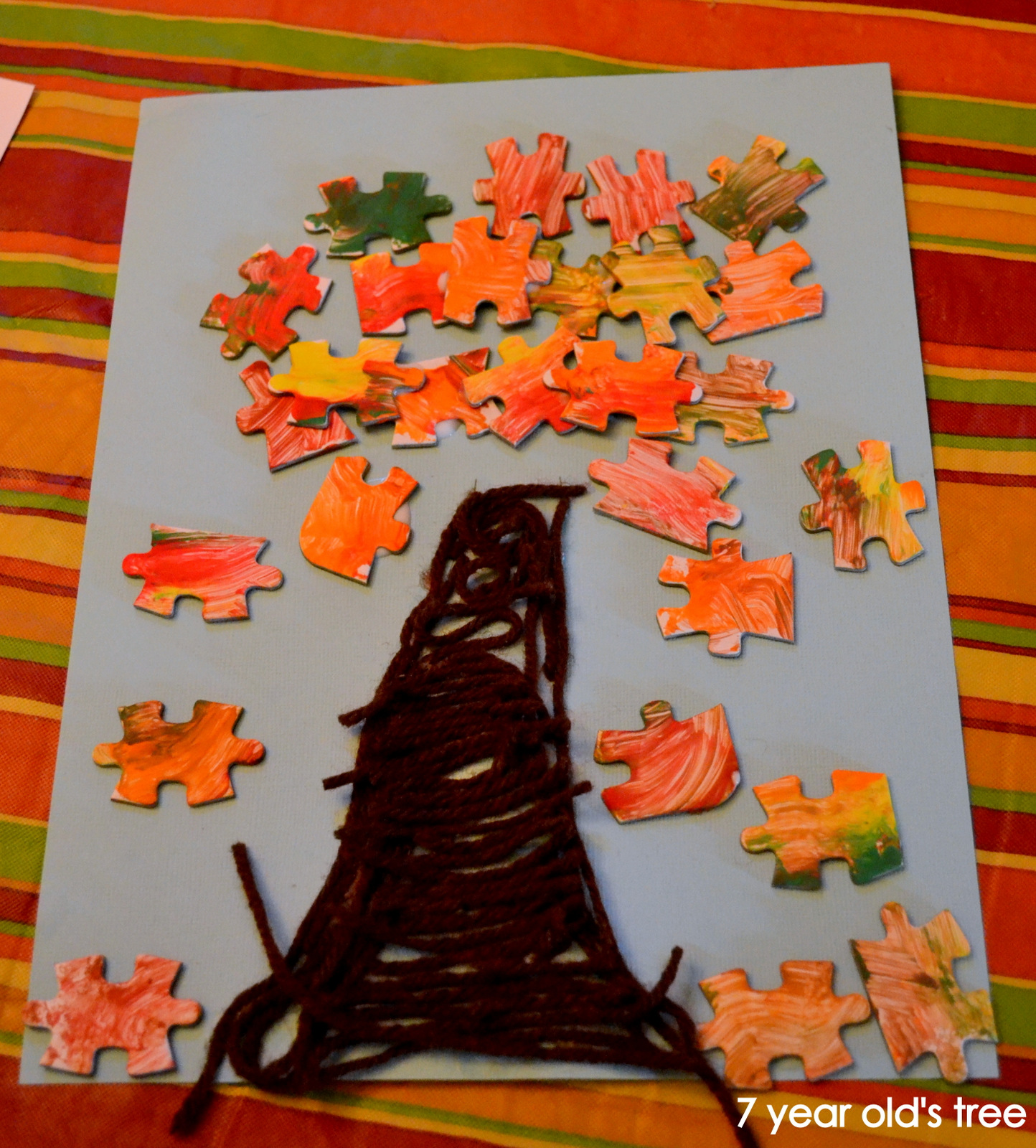 ThriceTheSpice: Two Fall Thanksgiving Crafts for Kids! Fall Tree ...