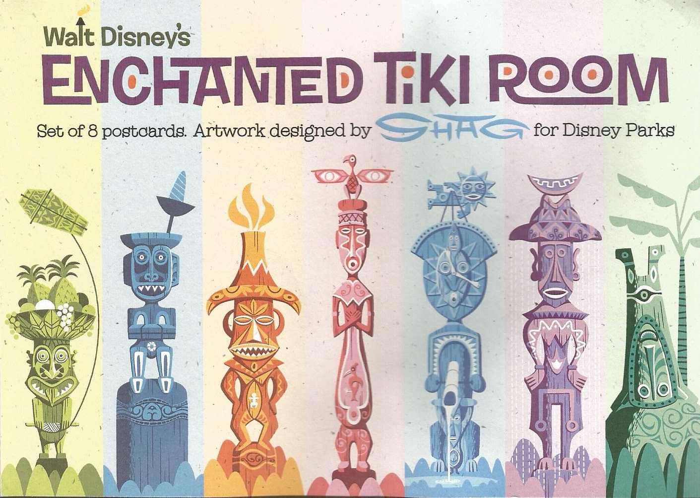 Disney Vacation Kingdom: Enchanted Tiki Room Postcards