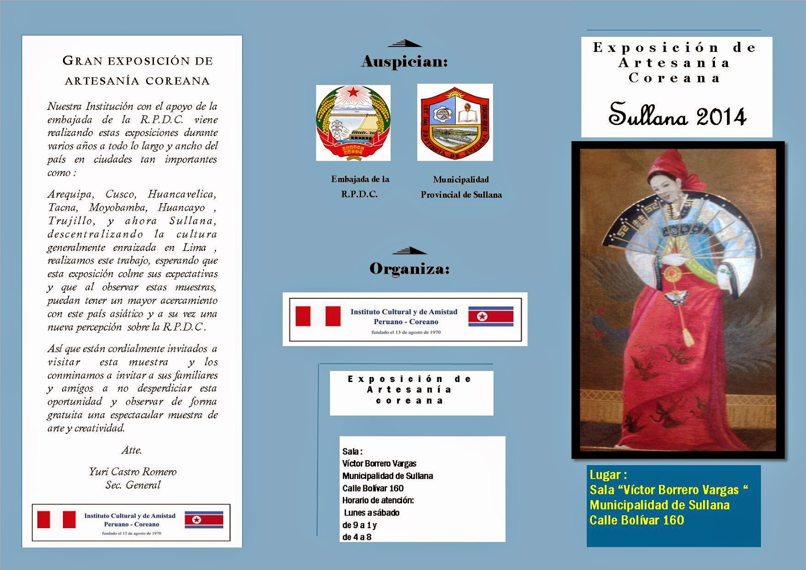 Instituto Cultural y de Amistad Peruano-Coreano: Exposición de ...