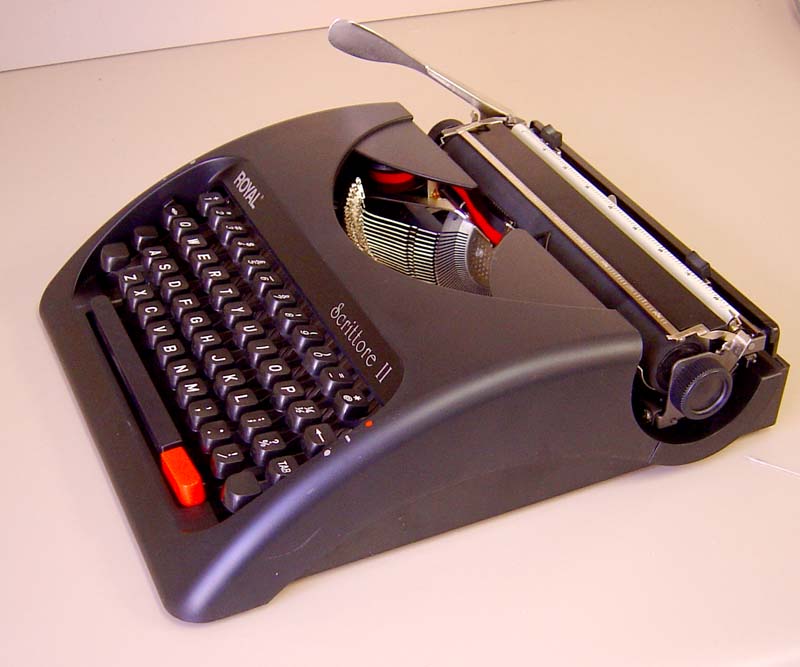 Typewriter review: Royal Scrittore II/ /THE TYPEWRITER REVOLUTION