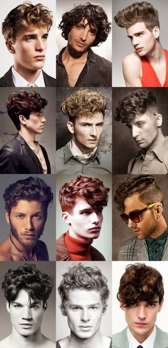 Top 12 Model Gaya Rambut Kriting Untuk Pria | Model Rambut Terbaru