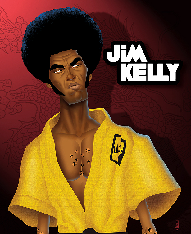 DJ Emir Santana Mixtapes & Designs: Martial Arts Legend Jim Kelly of ...
