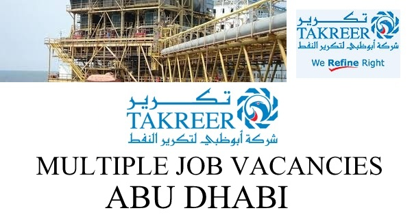 Takreer Careers - Gulf Job Vacancies