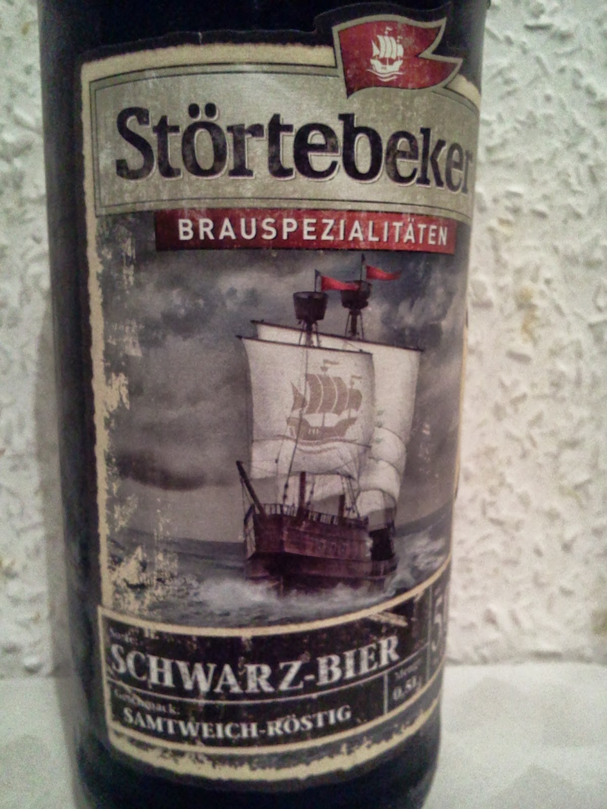 Störtebeker Schwarzbier - Average Guy's Guide to Beer
