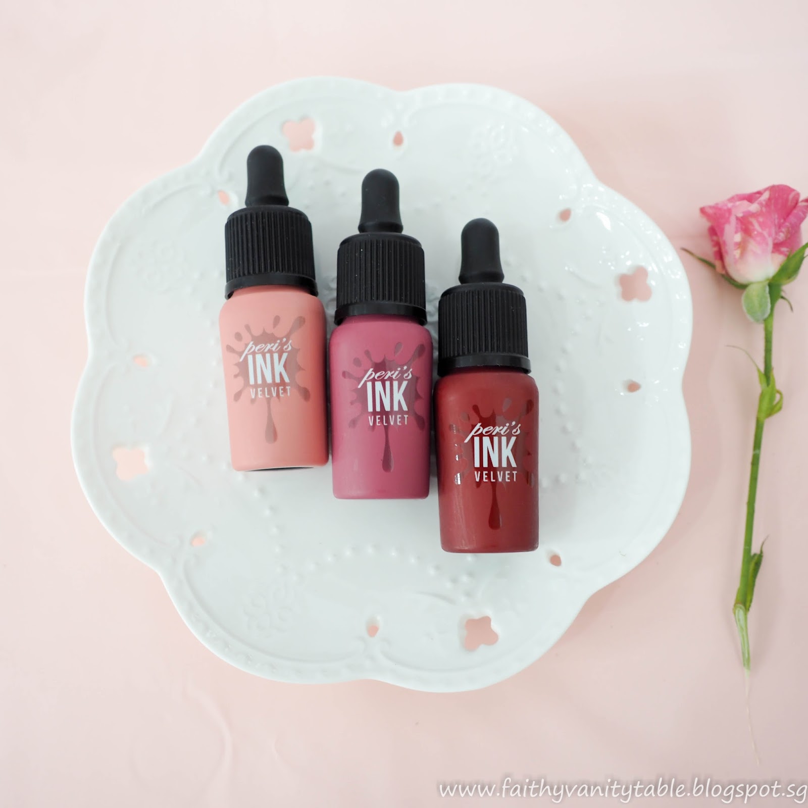 Singapore Beauty, Travel and Lifestyle Blog: Peripera Peri's Ink Velvet ...