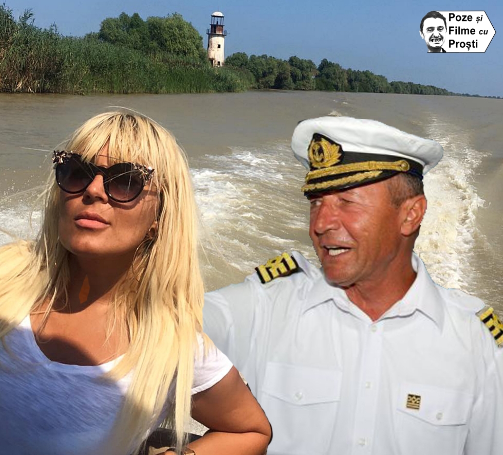 Poze Amuzante / haioase / meme: Traian Basescu si Elena Udrea pe Dunare ... Poze Amuzante / haioase / meme: Traian Basescu si Elena Udrea pe Dunare ...