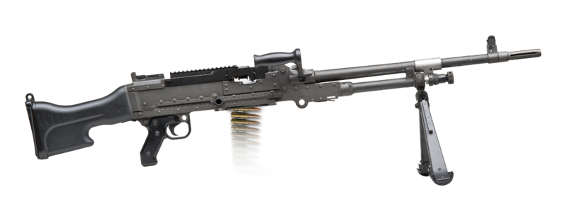Defence: FN MAG 7.62mm general purpose machine gun
