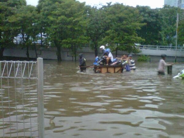 Inilah Penampakan titik lokasi Banjir di Jakarta - New Jakarta Forum