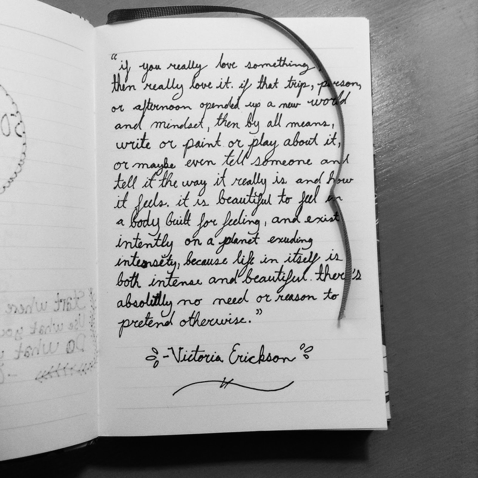 my city life: quote diary (journal therapy)