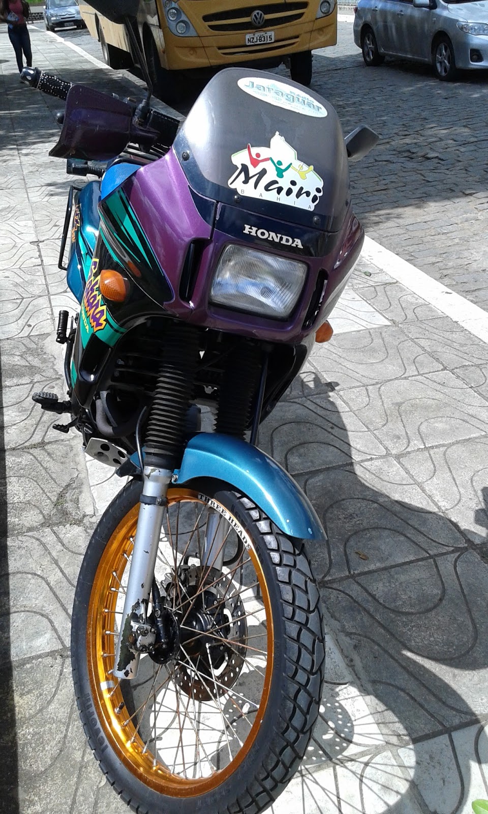 Vende-se uma moto NX350 Sahara, em Mairi