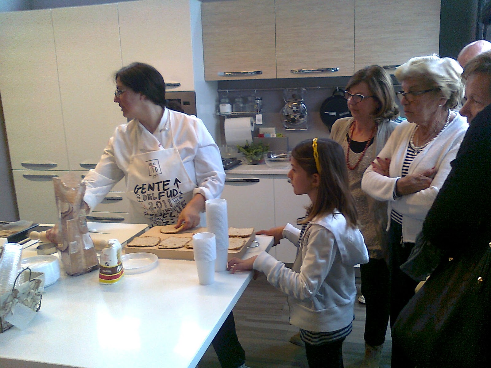 La cucina di zia Simonetta: Show cooking con i finger food di Aurelia