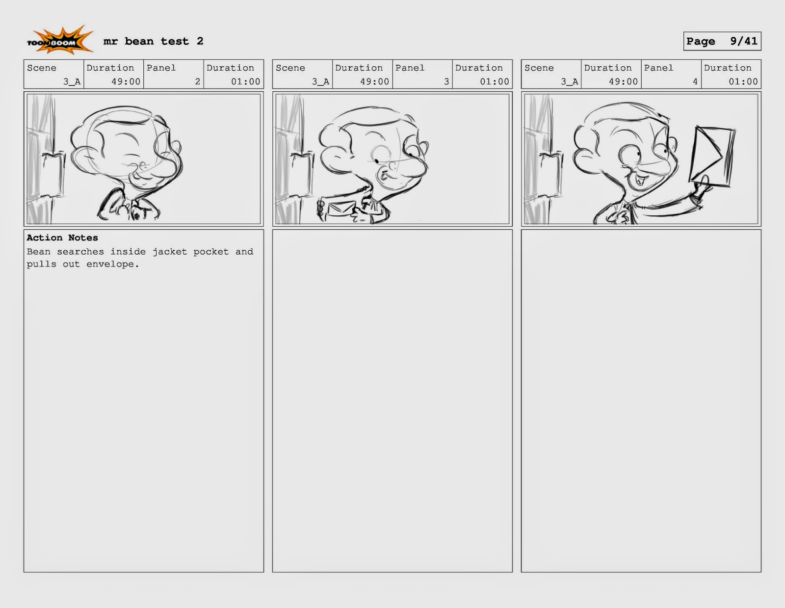 Storyboard Portfolio: Storyboard Samples