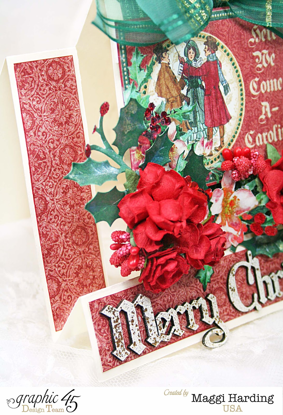 Scrap, Travel, and Bark!: A Graphic 45 Christmas Carol card tutorial.