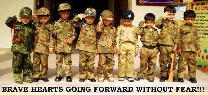 Young Kids In Pakistan Army Uniforms Photo - Photos Blog - Everything ...