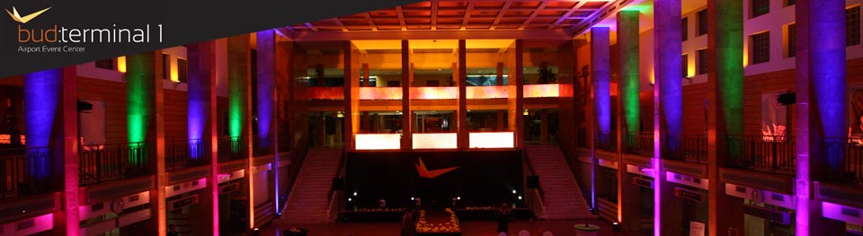 Terminal 1 Airport Event Center: Beszínesedtünk...